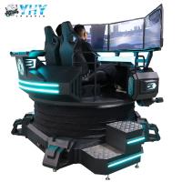 China Theme Park Full Motion VR Driving Simulator for 2 Players for sale