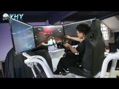 6 Dof Virtuele van het de Ritten9d Dynamische F1 Autorennen van het Werkelijkheidsvermaak Simulator 3 het Scherm