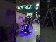 VR Gun Gatling Simulator Virtual Reality Game Center Shopping Mall Empreendimento de aluguel