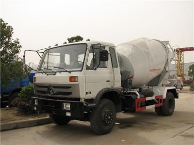 China 4M3 Dongfeng Concrete Mixer Truck 3 - 7cubic Cement With Opitional Colors for sale