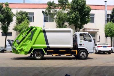 China 5cbm Dongfeng Chassis 4x2 Small Compactor Garbage Trucks for sale for sale