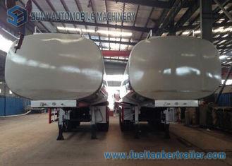 China 45m3 304 2B Edible Grade Chemical Tank Trailer 3 Axle For Milk / Liquid Food for sale