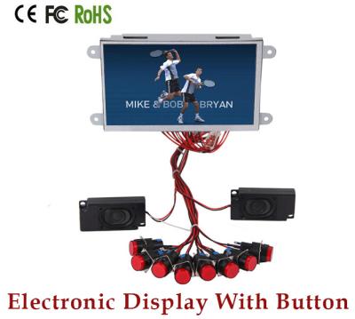China 7 Inch Open Frame LCD Monitor , LCD Advertising Board Restaurant Digital Signage for sale