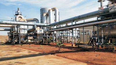 China High Capacity Sulfuric Acid Plant with Emergency Shutdown System Raw Material Sulfur 50-500 Tons Per Day for sale