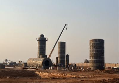 China Contact Process Sulfuric Acid Plant with Fully Automated System at 1-2 Atm Pressure for sale