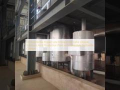 Environmental Impact Low Emission Of Sulfur Dioxide Sulphuric Acid Production Plant with Vanadium Pentoxide Catalyst