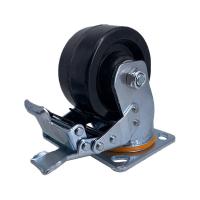 China High Temperature Resistant Brake Caster 4 Inch for sale