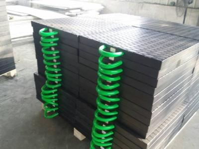 China anti corrosion uhmwpe/hdpe jack foot plate for mobile cranes square shape for sale