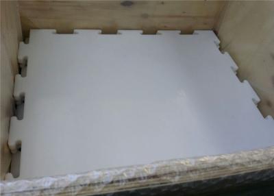 China dovetail Hockey synthetic ice rinks, artificial ice skating rinks 20mm thick factory