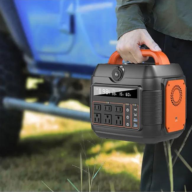 600w Lithium Ac Dc Output Solar Energy Generator Portable Outdoor Camping Power 1