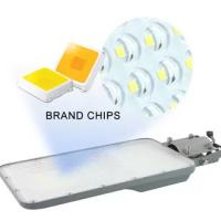 China Stand Alone Split Solar Street Lamp 30W 60W 100W LED Chip IP66 6500K for sale