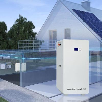 China Powerwall Solar Home Energy Storage System 10KWh 7KWH 5KWH 3KWH Lithiumbatterij Te koop