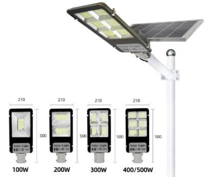 China DC 5V High Power Solar Street Light IP65 Outdoor 100W 200W 300W 400W 500W LED Road Lamp for sale