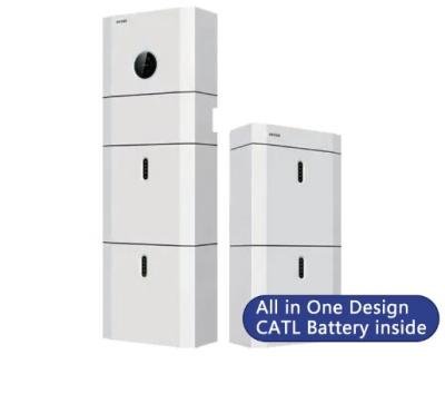 China All In One  5KW Hybrid Inverter 10kWh 20kWh Smart Solar Energy Storage ESS CATL Battery for sale