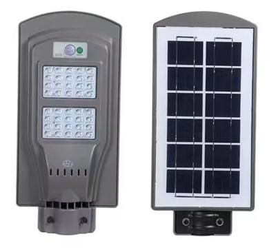 China LED Solar Lights Outdoor Street Road Lamp Integrated 30w 60w 90w 120w Outdoor All In One Solar Street Light for sale