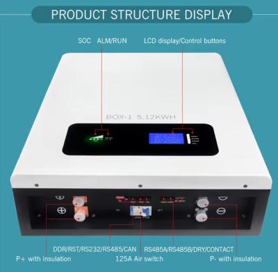 China 48V 100ah 200ah 5kwh 10kwh Sodium Ion Sodium-Ion Lithium Battery Sodium-Ion-Battery Batterie De Power Wall For ESS for sale
