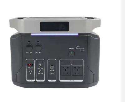 China Outdoor Electric Box Portable Power Station 1500w High Capacity Solar Energy Storage for sale