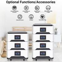 China 48V 100Ah LiFePO4 Stackable Solar Battery Pack 5.12kWh Energy Storage for sale