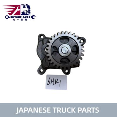 China Japanese Truck parts Engine Oil Pump for ISUZU FTR FVR FSR 6HK1 6HK1T Forward Truck OEM Number L210-0029M for sale