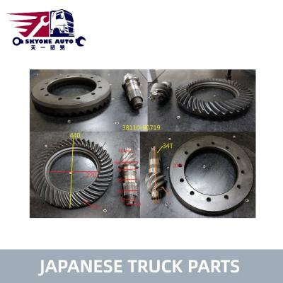 China Japanese truck parts Crown pinion 6/41 38110-90719 for UD TRUCK CONDOR RF8 38110-90719 for sale