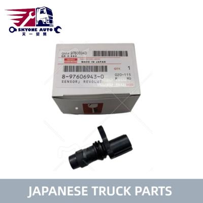 China Japanese truck parts Crankshaft sensor/sensor revolution 8-97606943-0 1-87618475-0 for ISUZU FVR NPR 4HK1 6HK1 700P ISUZU TRUCK PARTS for sale