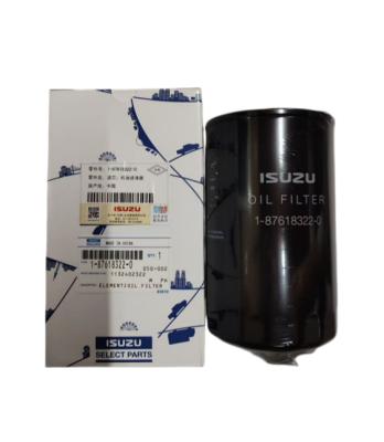 China Japanese Truck Parts Engine Oil Filter 1-87618322-0 1-13240232-1 For ISUZU Engine FVR 6HK1 4HK1 4JJ1 ISUZU PARTS for sale