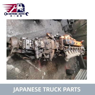 China Japanese Truck Parts USED Engine with 6 speed transmission Good Condition For ISUZU FTR 6BG1 on sale Isuzu Used Parts for sale