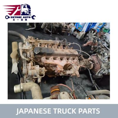 China Japanese Truck Parts USED Engine with 5 speed transmission Good Condition For ISUZU FTR 6BG1 on sale Isuzu Used Parts for sale