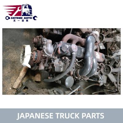 China Japanese Truck Parts USED Engine with 6 speed transmission Good Condition For FUSO Fighter 6D17 on sale fuso Used Parts for sale