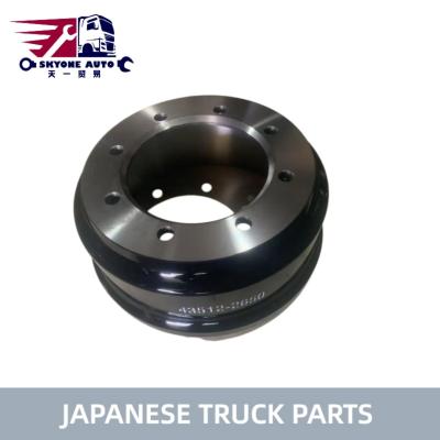 China Japanese Truck Parts BRAKE DRUM 43512-2650 For HINO 500 RANGER Truck AK1J RK1J J08C J08CT on sale Hino Engine Parts for sale