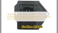 Hino 700 Fan Blower Resistor 87138E0010 Fix