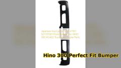 Hino 300 Front Bumper 5211137301 Durable Replacement