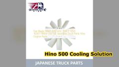 Hino 500 Fan Blade 16361 78060 Durable Engine Cooling