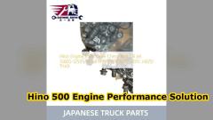 Hino 500 J08C Engine Valve Check Oil Jet Solution