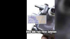Hino 500 Fuel Filter Assembly 23300 E0020 Reliable Parts
