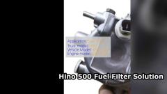 Hino 500 Fuel Filter Assy 23300 E0022 Premium Quality