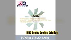 HINO J07E J08E Engine Fan Blade 163062671 Replacement