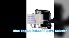 Hino 500 700 Solenoid Valve S2761 04570 Replacement