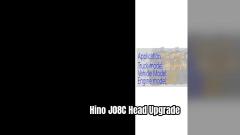 Hino 500 J08C Cylinder Head 11101E0541