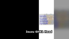 Isuzu FTR FVR 6HK1 Cylinder Head