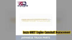 Isuzu 6HK1T Engine Camshaft 8976014380 Replacement Parts