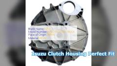 Isuzu NPR 4HG1T Flywheel Clutch Housing Replacement