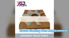 Isuzu 6HK1 Cooling Fan Blade 8980734670 Replacement
