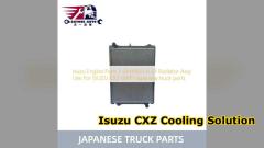 Isuzu CXZ 6WF1 Radiator Assy Engine Cooling Solution