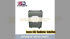 Isuzu CXZ 0PE Radiator Assy Engine Parts