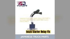Isuzu Truck Starter Relay 1811710870 Replacement