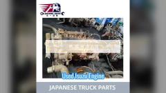 Used Isuzu FTR 6BG1 Engine 6 Speed Transmission