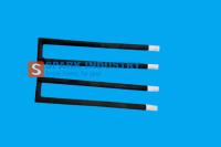China U Type 1600℃ Silicon Carbide Heater  SiC Heating Elements for sale