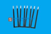 China U Type 1600℃ Silicon Carbide Heater  SiC Heating Elements for sale