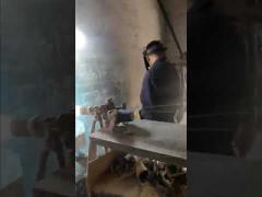 Pulverizzazione dell‘alluminio a calore estremo Temperatura degli elettrici